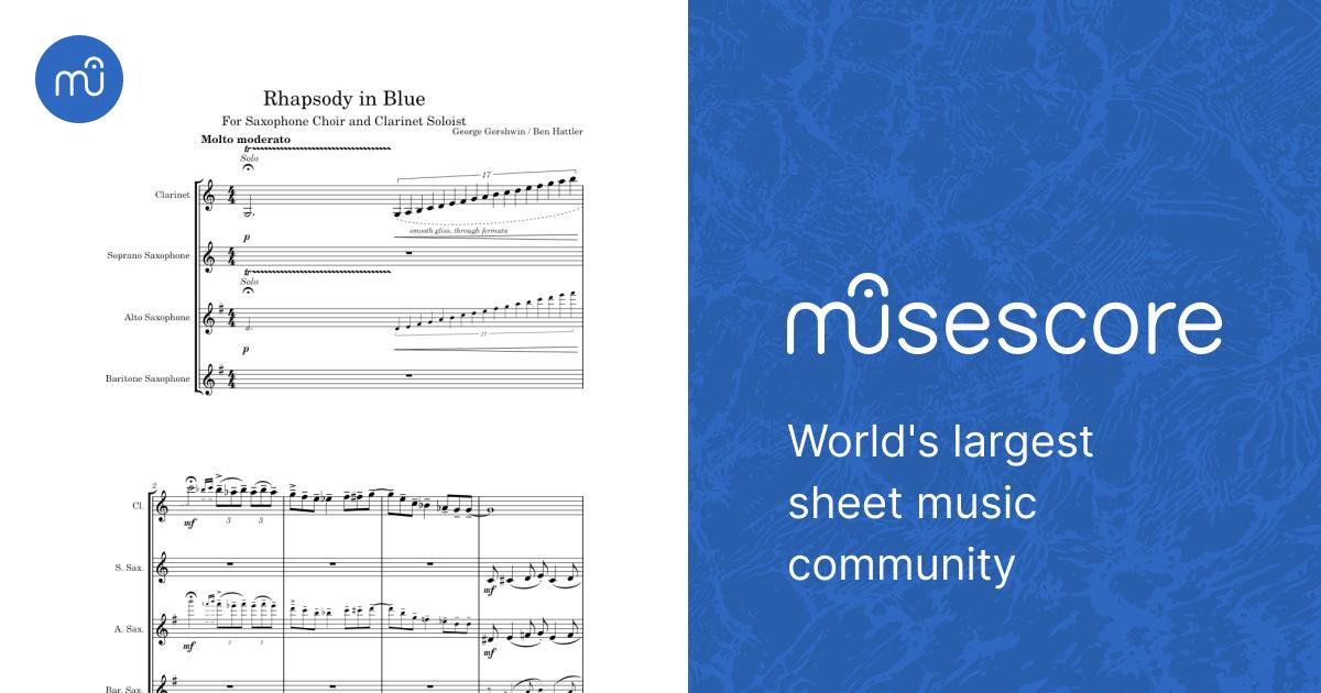 Rhapsody in Blue – George Gershwin Rhapsody in Blue (George Gershwin ...