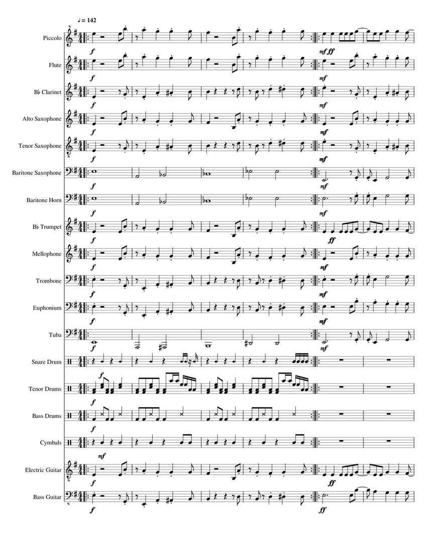 Pressure - piano tutorial