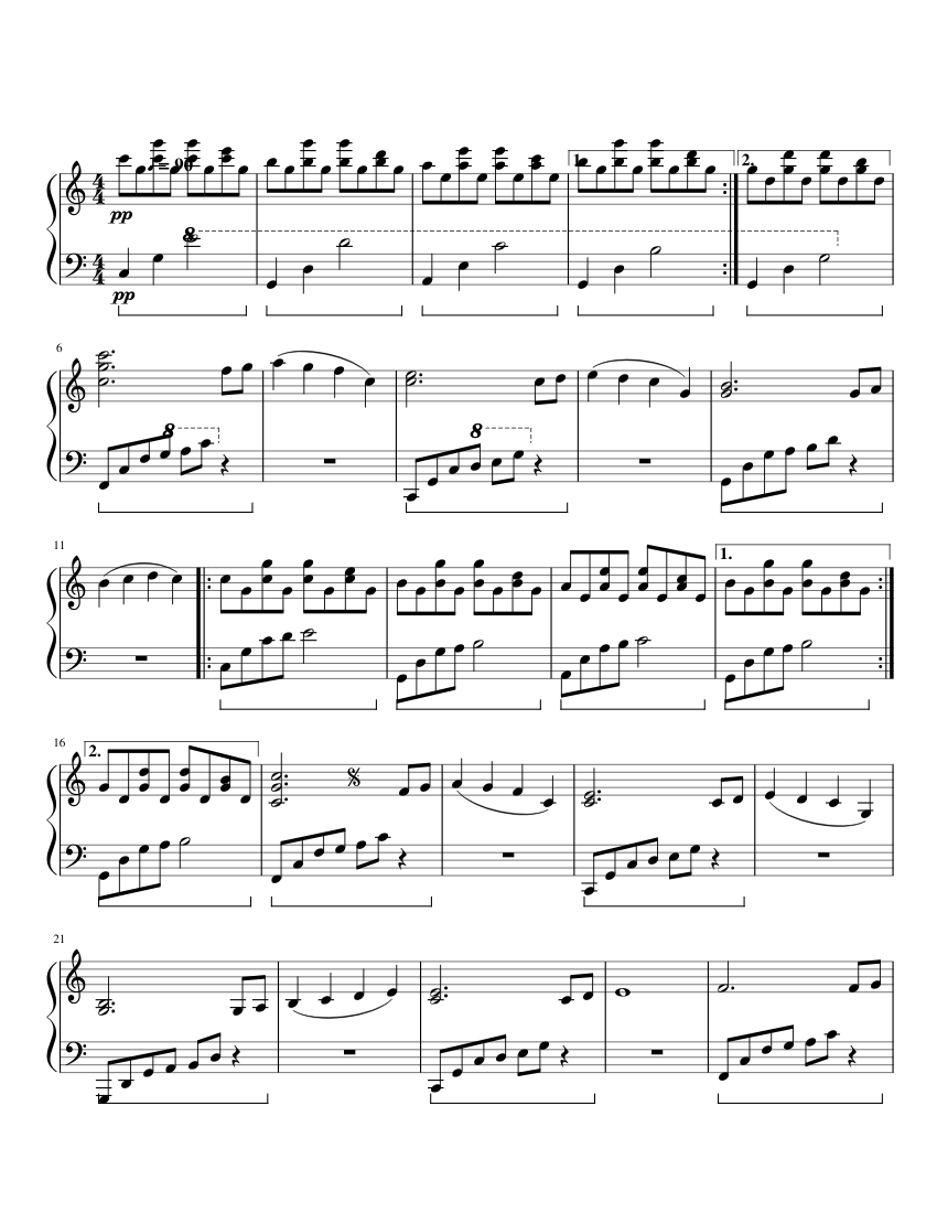 My One and Only - piano tutorial