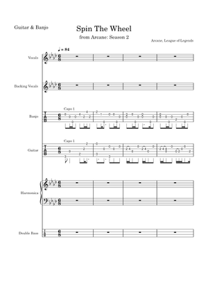 Play Official version of Spin The Wheel Sheet Music by League of ...