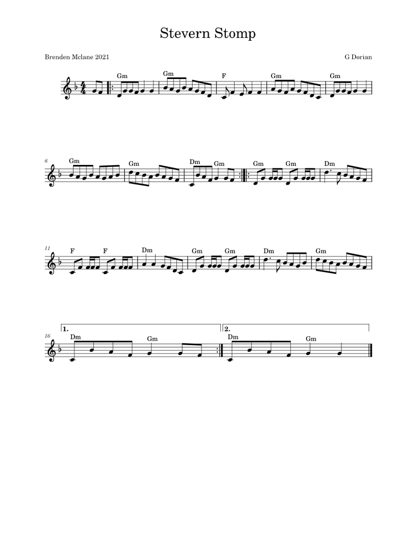 Stevern Stomp Sheet music for Piano (String Duet) | Musescore.com
