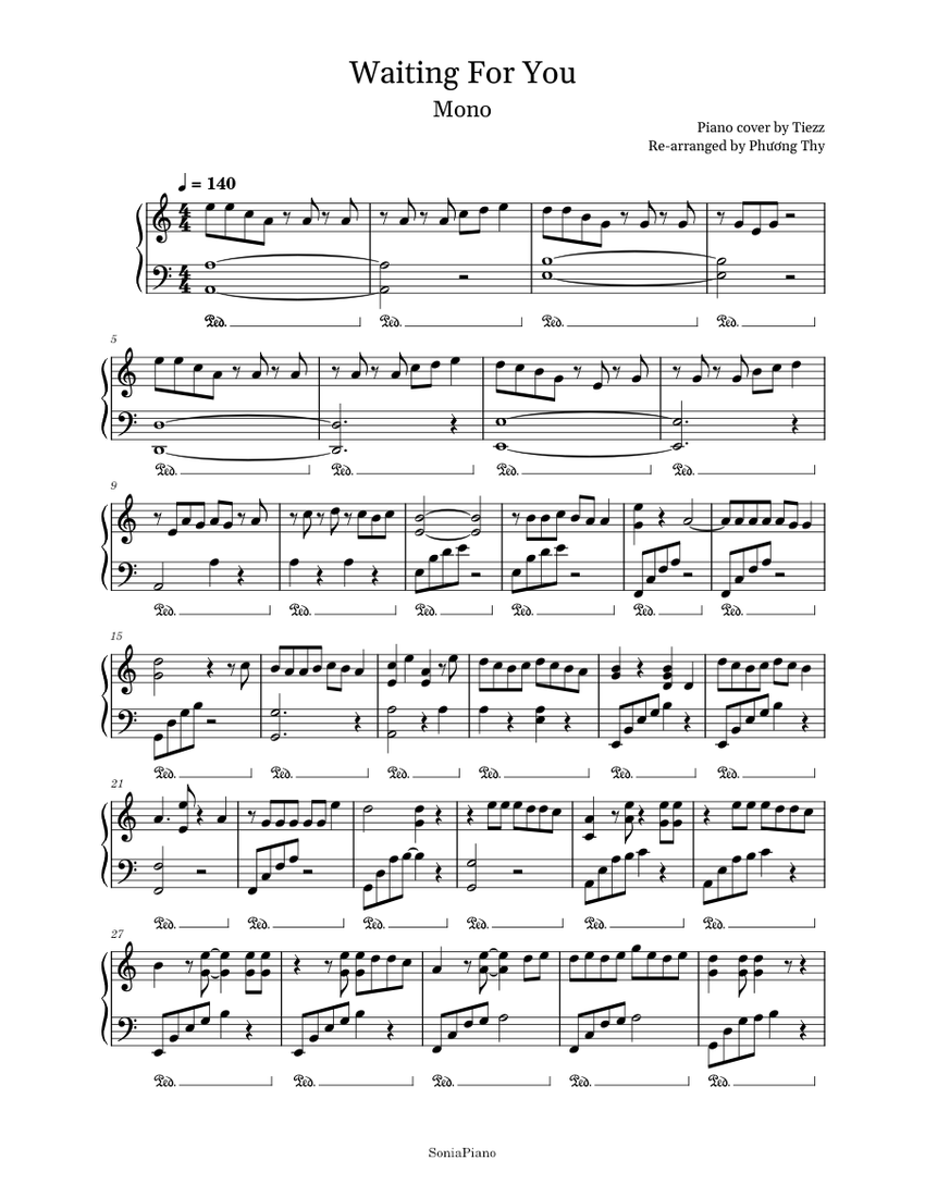 Waiting for you - Mono – Mono Việt Hoàng Waiting For You - Mono Việt ...