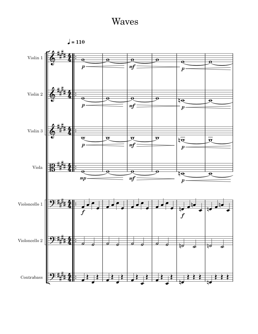 The waiting room (The name is a work in progress lol) Sheet Music for ...