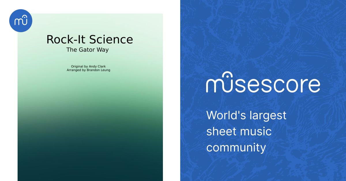 Rock-It Science (The Gator Way) - Brandon Leung Sheet music for ...