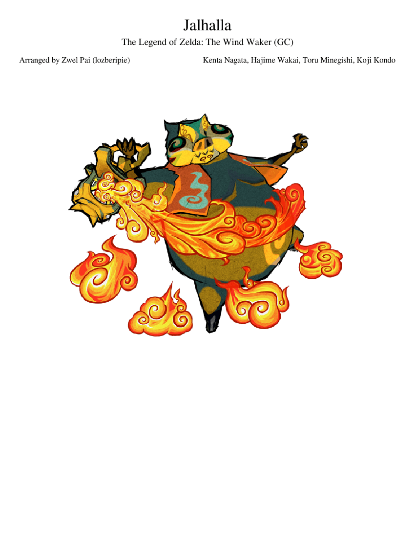 Jalhalla [The Wind Waker] (GC Version) Sheet Music for Trombone ...