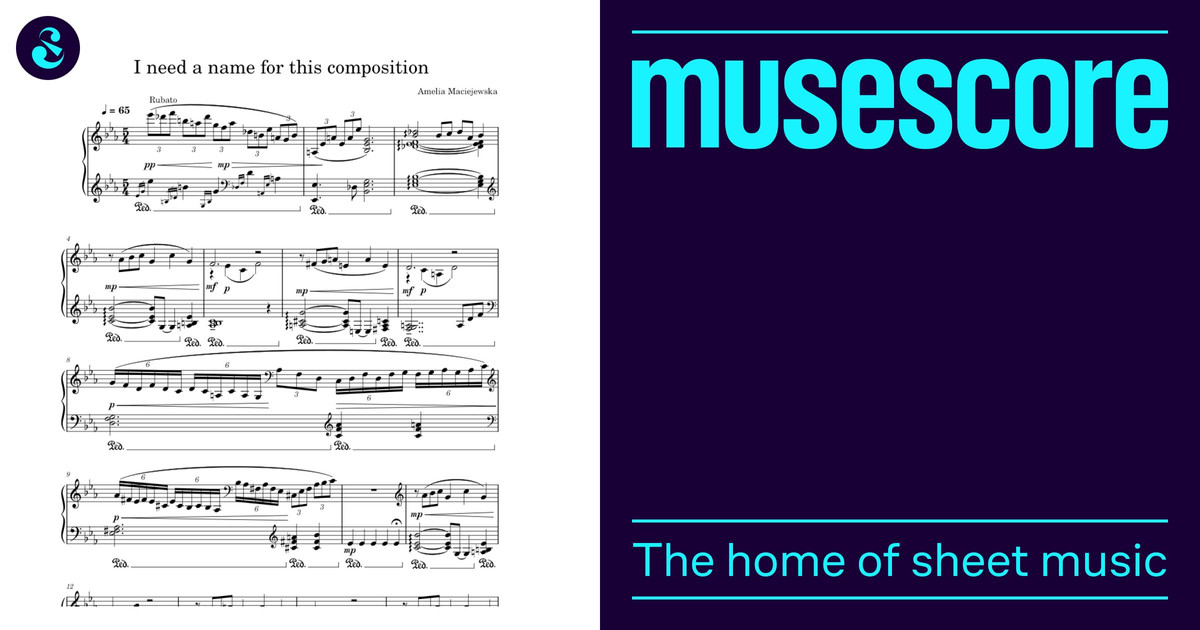 GCSE free composition Sheet Music for Piano (Solo) | MuseScore.com