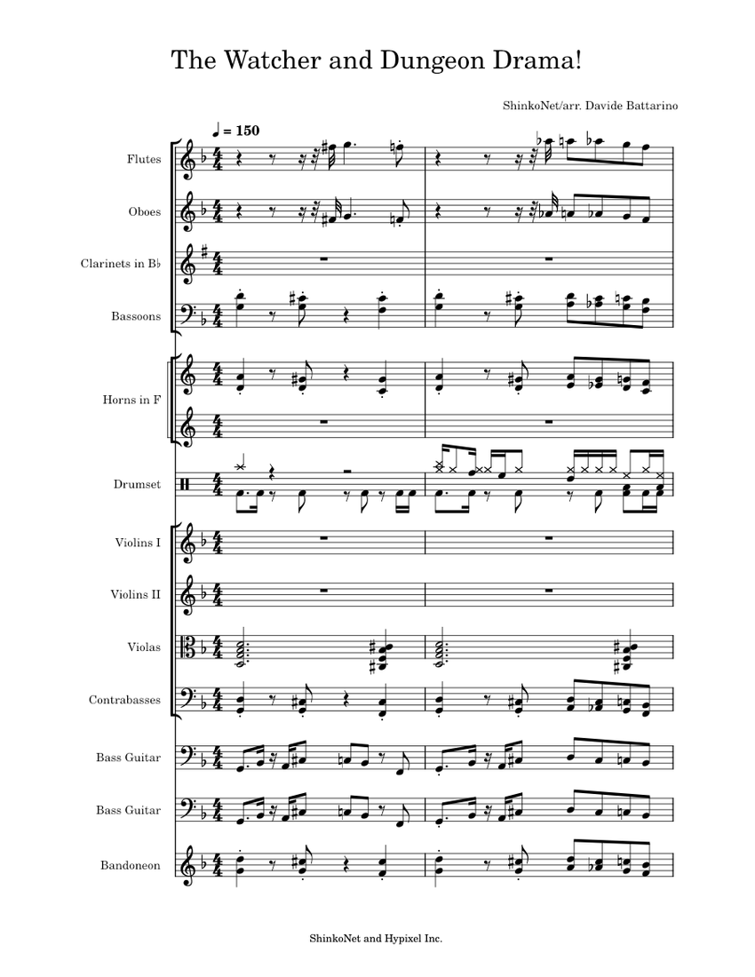 The Watcher and Dungeon Drama! (From Hypixel Skyblock) - ShinkoNet arr ...