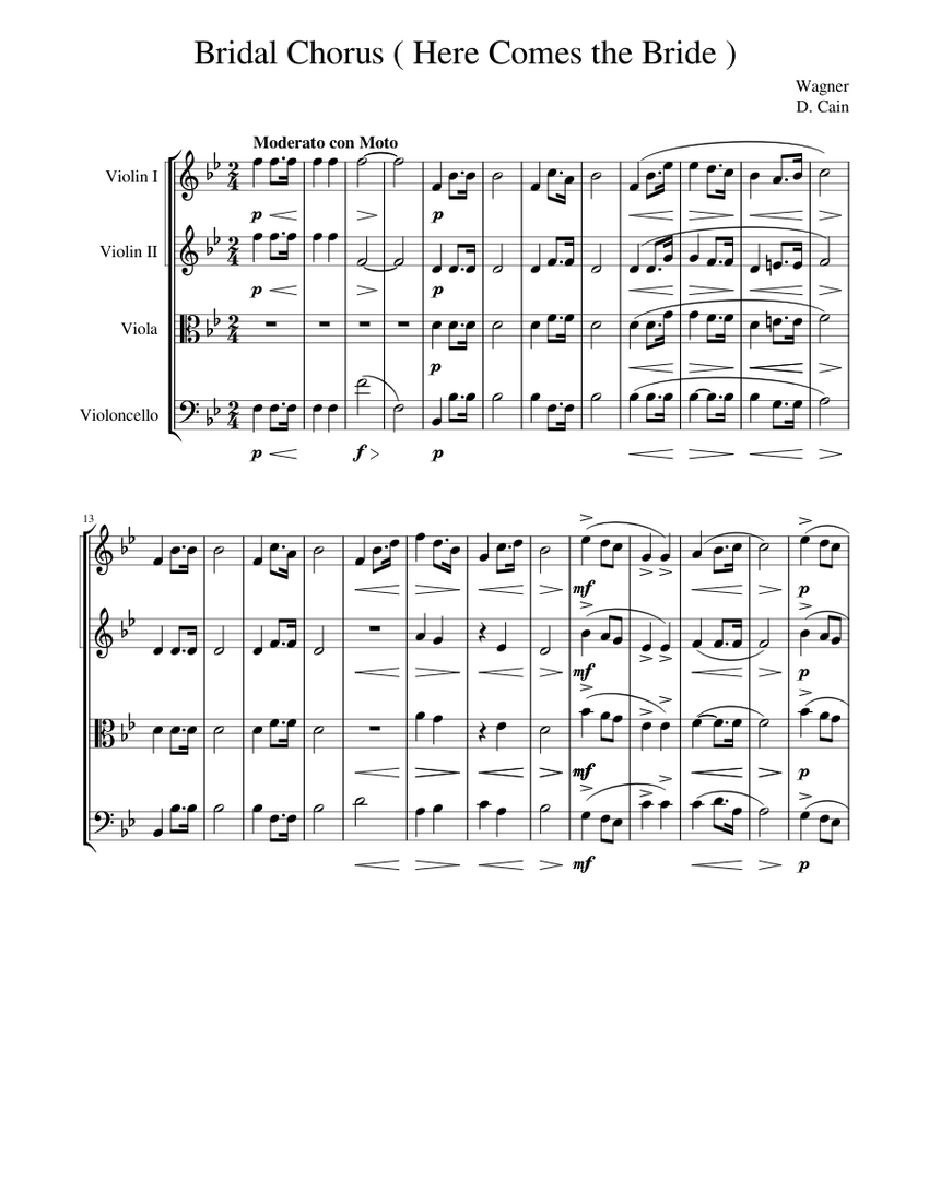 Bridal_Chorus__Here_Comes_the_Bride_ - Shortened version with ...