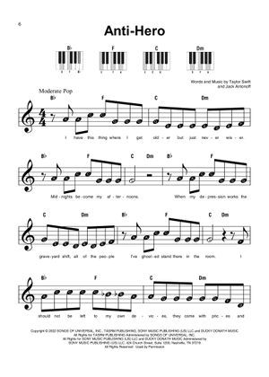 blank space letter notes