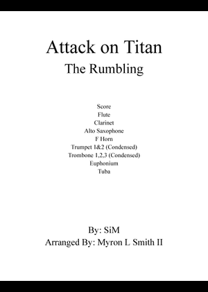 The Rumbling – Sim Sheet Music for Clarinet other (Solo) | MuseScore.com