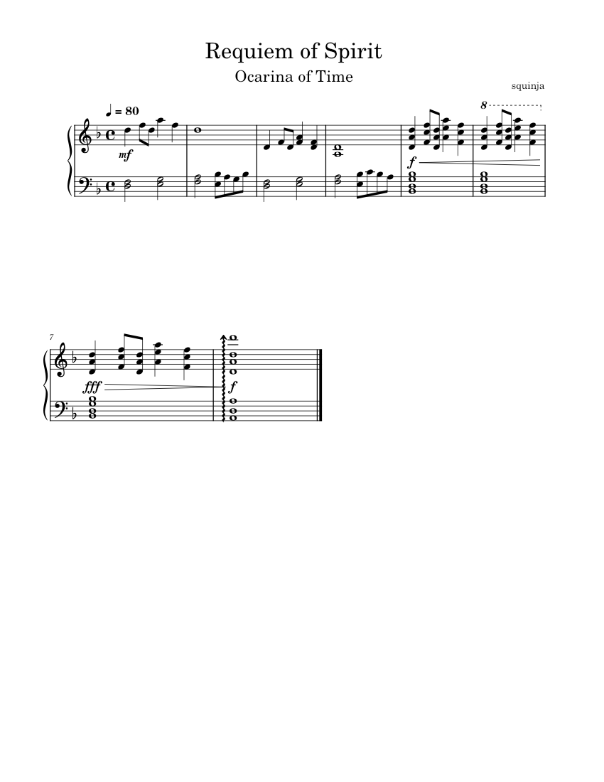 Requiem of Spirit - The Legend of Zelda: Ocarina of Time – Koji Kondo ...