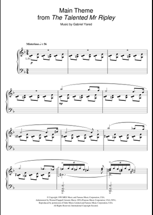 Play Official version of L'Amant - Main Theme (from L'Amant) Sheet ...