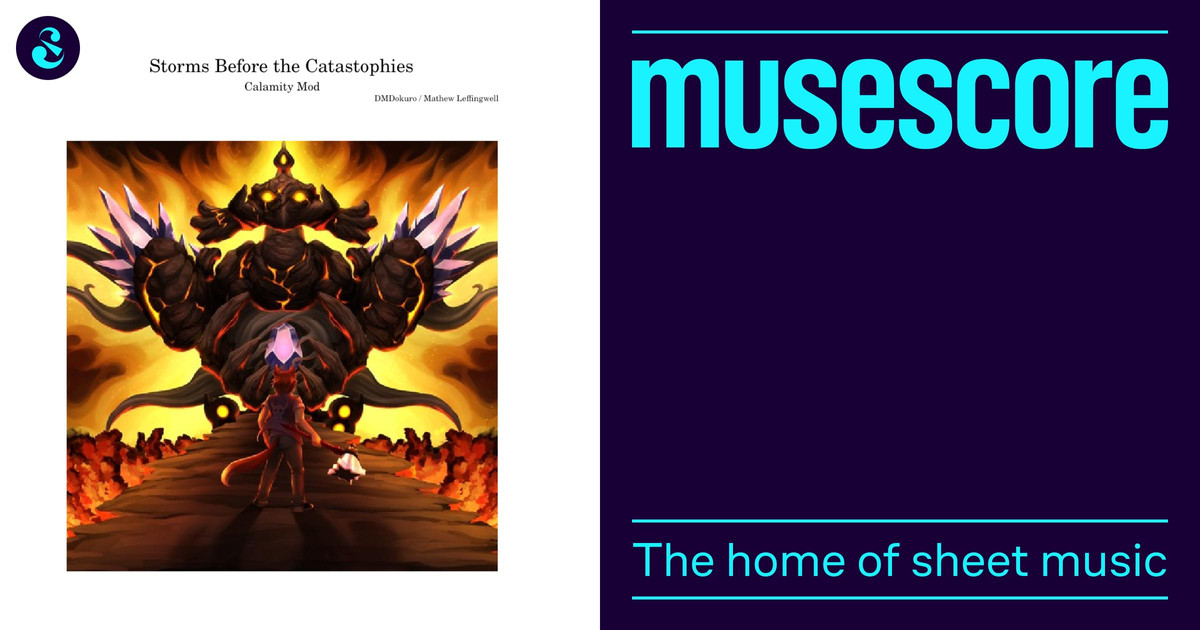 Storms Before the Catastrophes – DM DOKURO Terraria Calamity Mod OST Sheet Music for Trombone ...