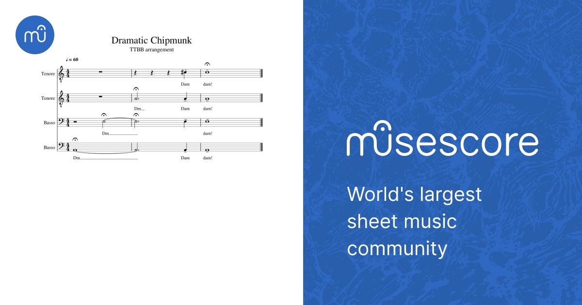 dramatic chipmunk sound effect