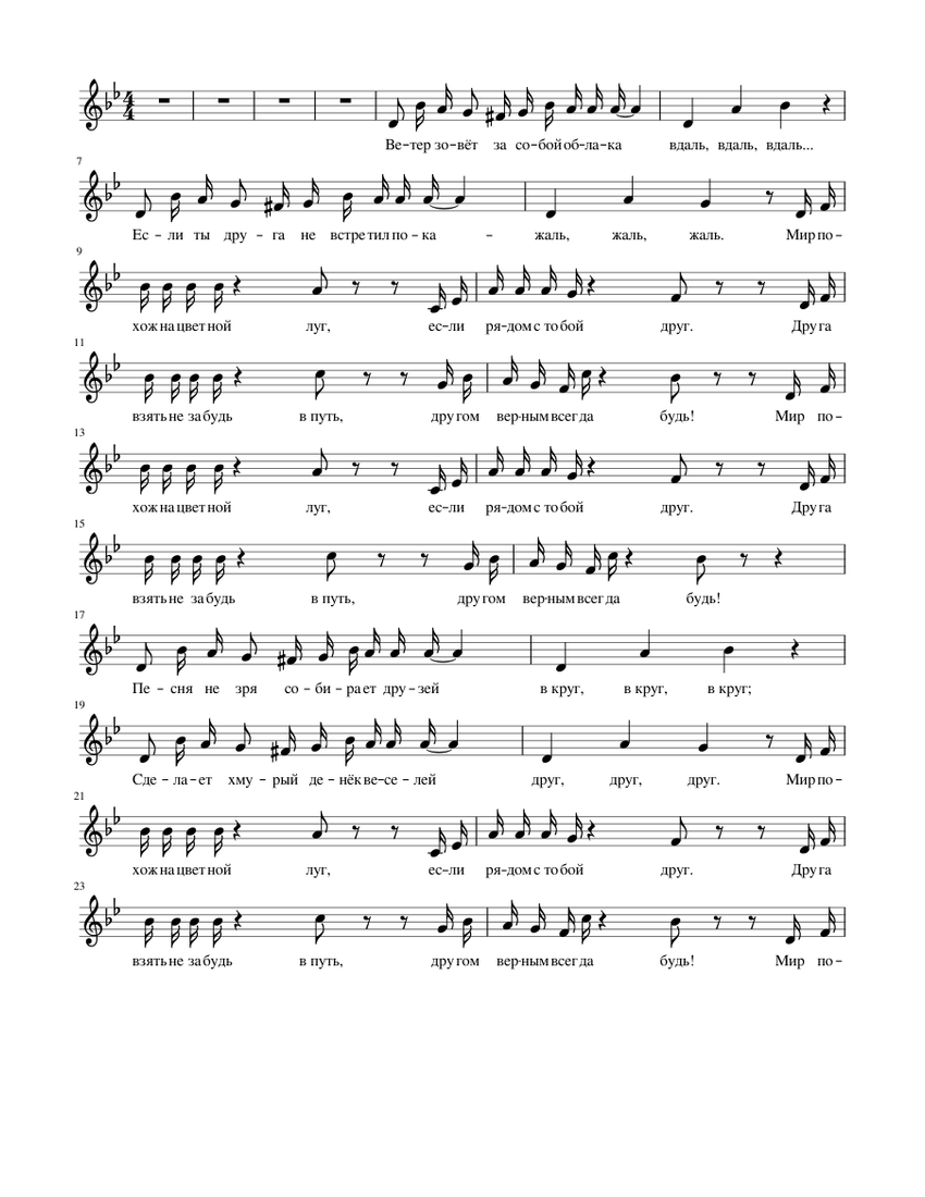mir Sheet music for Piano, Kazoo, Bass guitar, Drum group & more ...