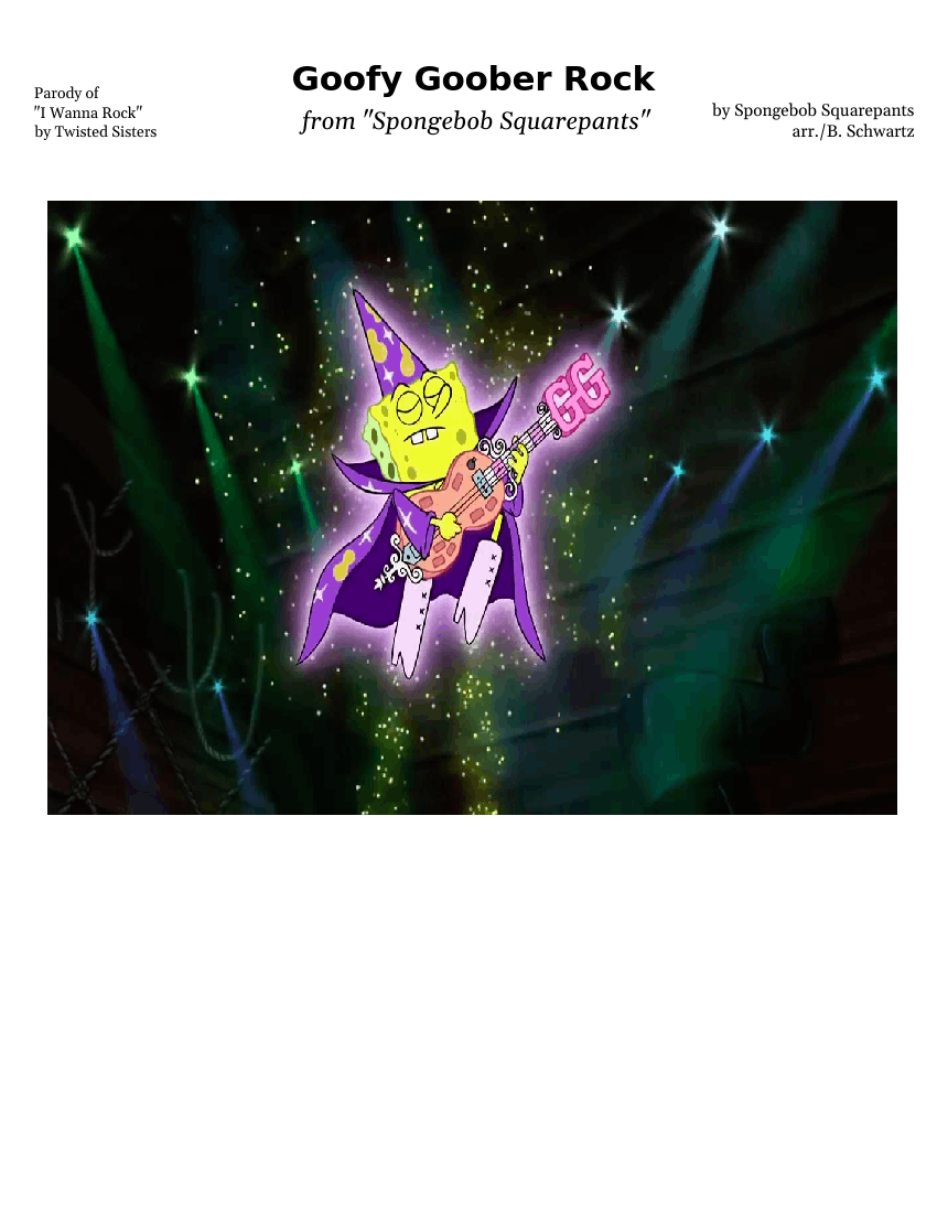 Goofy Goober Rock Sheet Music for Trombone, Euphonium, Tuba, Mellophone ...