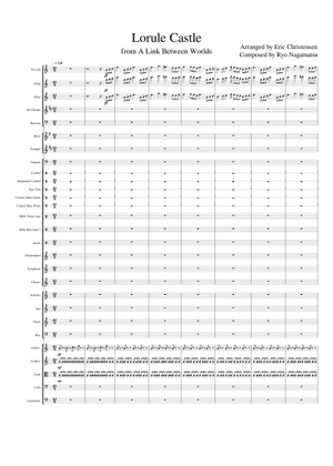Lorule Castle - The Legend of Zelda: A Link Between Worlds Sheet Music ...