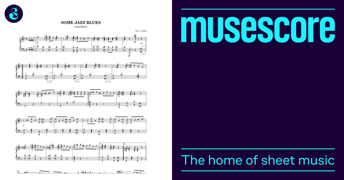 Some Jazz Blues – Mayhew Lake Sheet Music for Piano (Solo) | MuseScore.com
