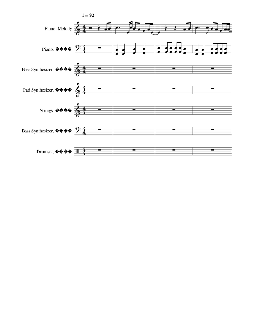 That girl - Olly Murs Sheet Music for Piano, Bass guitar, Drum group ...