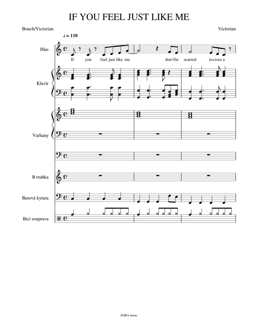 IF YOU FEEL JUST LIKE ME Sheet music for Piano, Organ, Vocals, Trumpet ...