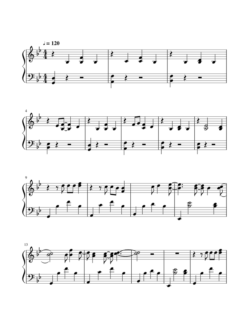 Ed Sheeran Autumn Leaves Sheet Music for Piano (Solo) Easy | MuseScore.com