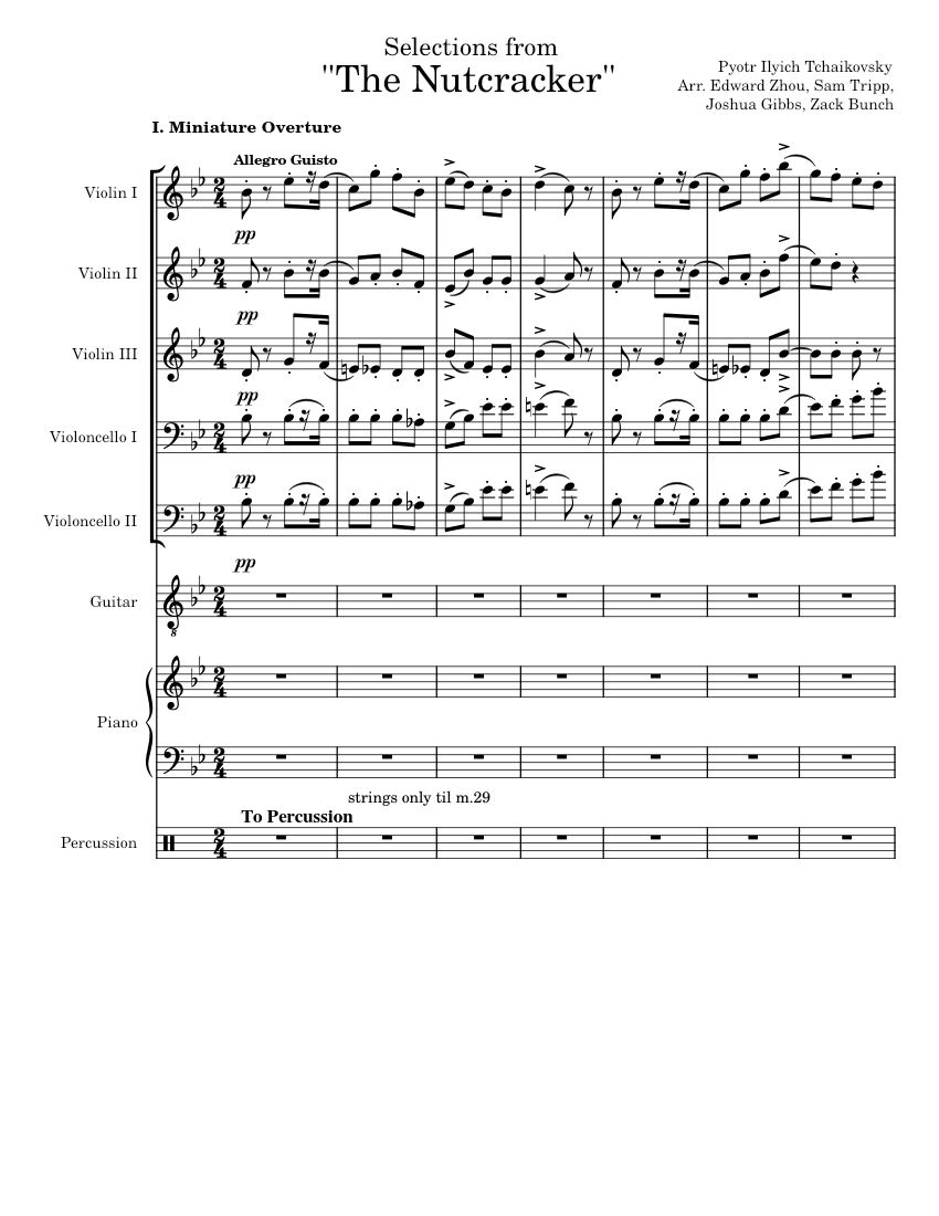 (Selections from)The Nutcracker (ballet), Op.71 – Pyotr Ilyich ...