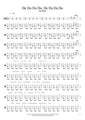 walking on the moon drum tutorial