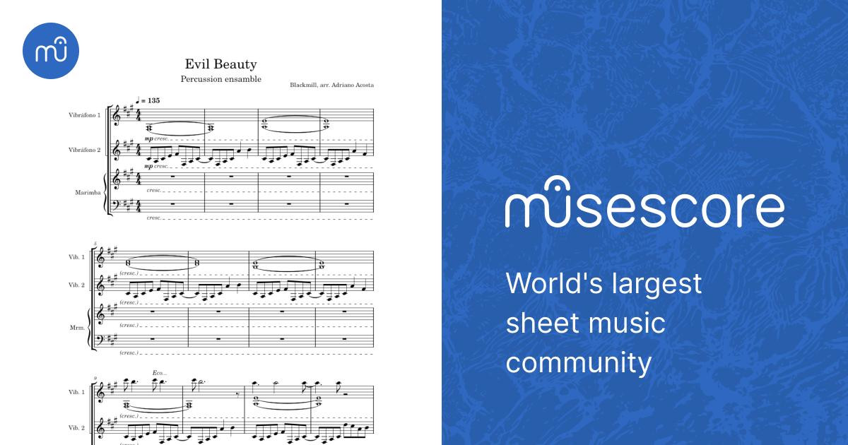 Percussions – Misc Sheet music for Vibraphone, Marimba (Percussion Trio) | Musescore.com
