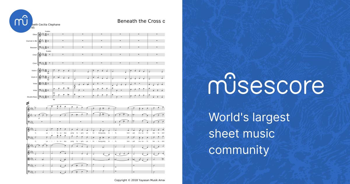 Beneath the Cross of Jesus - Frederick C. Maker Sheet music for Soprano ...