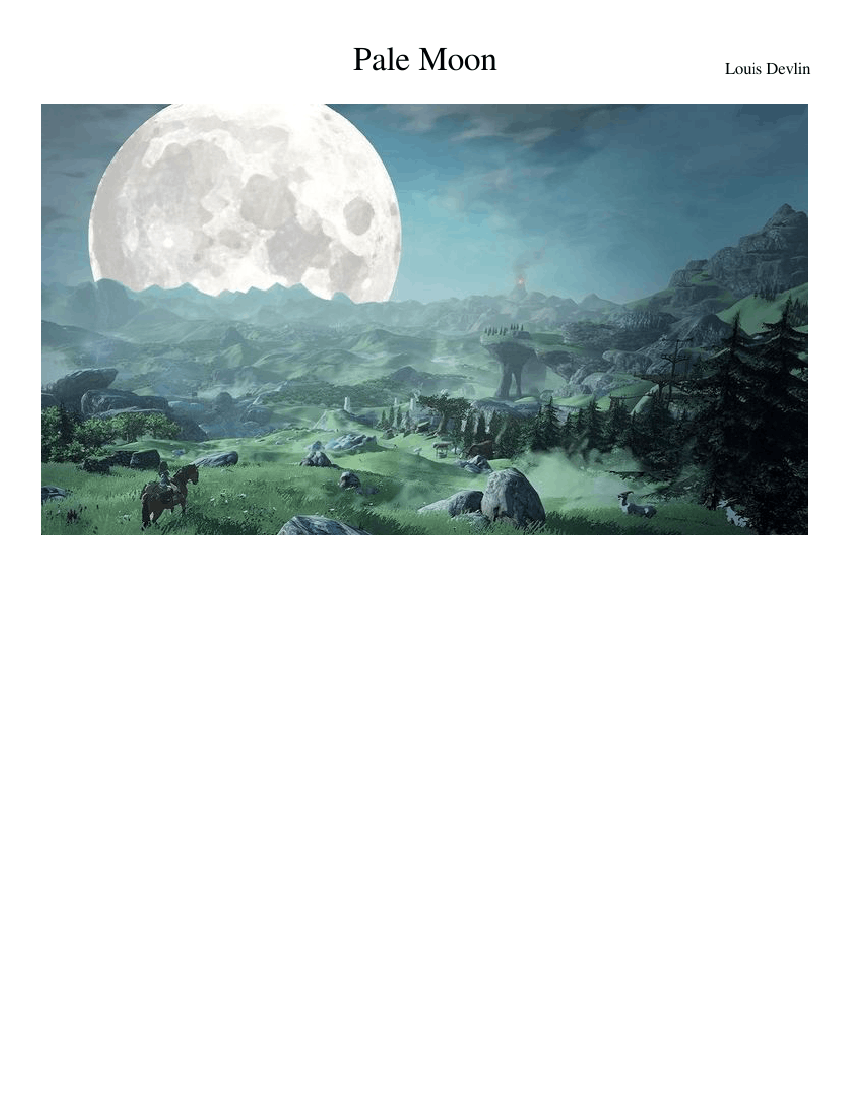 Pale Moon Sheet music for Trombone, Tuba, Flute, Oboe & more ...