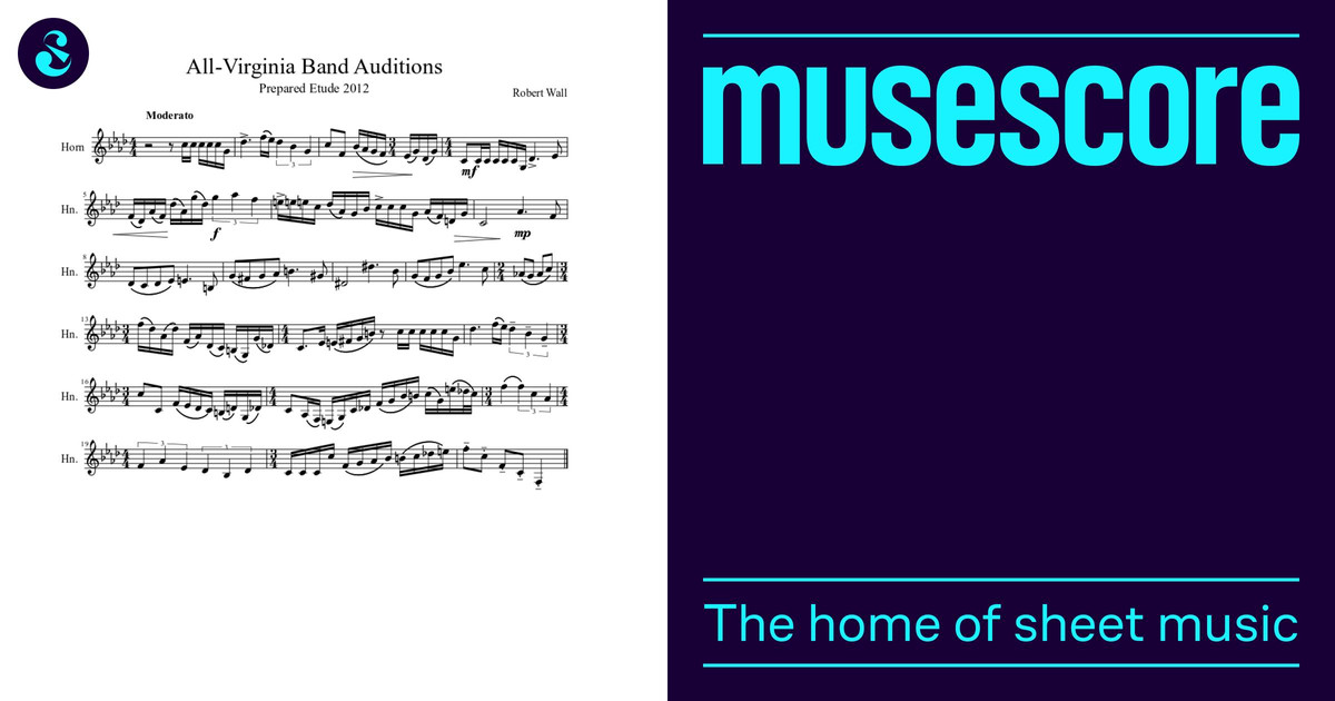 a;lksdjf;alskdjf slow Sheet music for French horn (Solo) | Musescore.com