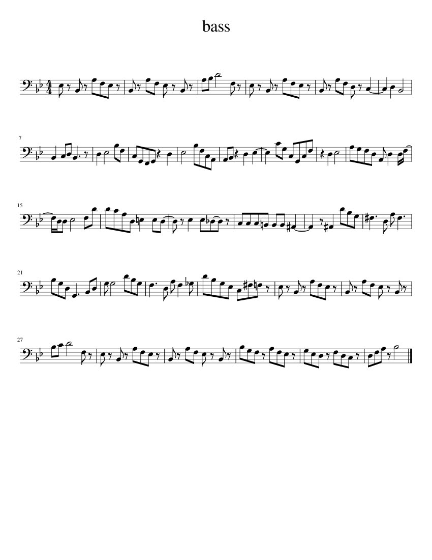 Placeholder name Sheet Music for Piano (Solo) easy | MuseScore.com