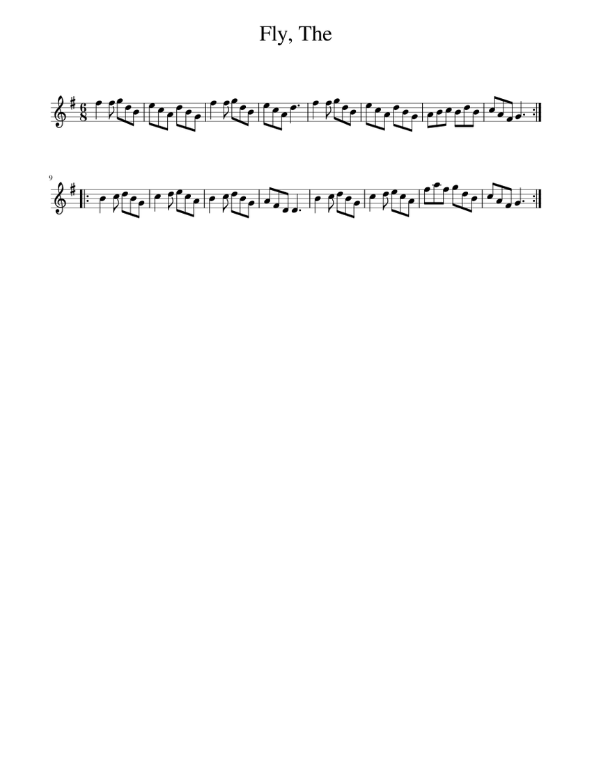 The Fly Sheet music for Piano (Solo) Easy | Musescore.com