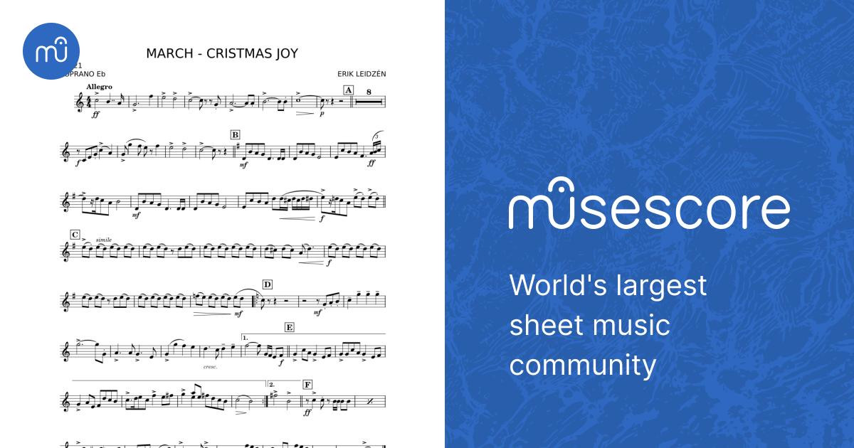 Christmas joy - William E. Marks Sheet music for Piano (Solo) Easy ...
