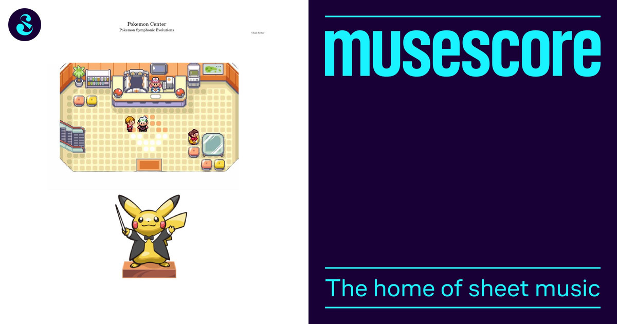 Pokemon Center - Pokemon Symphonic Evolutions Sheet music for Piano ...