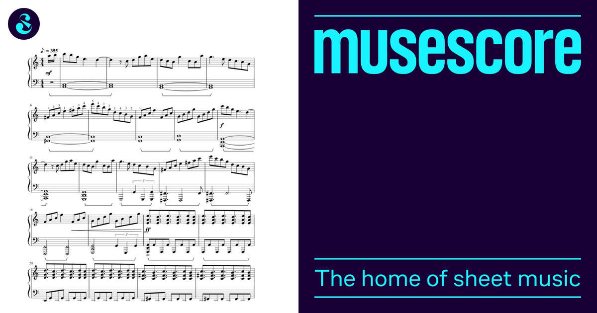 Underverse - Tangled [Opening Theme 1] - NyxTheShield Sheet Music for ...