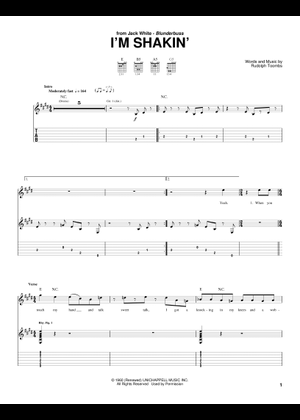 jack white sixteen saltines guitar