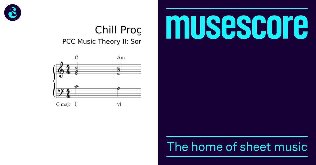 Chill Progression – SarahZGaskins Sheet Music for Piano (Solo) Easy ...