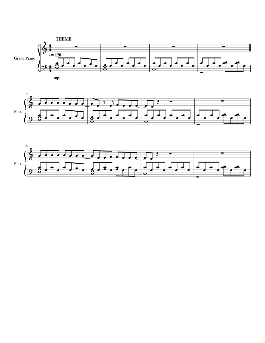 Control Piano Tutorial