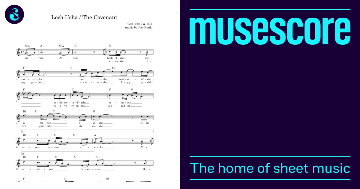 Lech L'cha Sheet Music for Synthesizer (Solo) | MuseScore.com