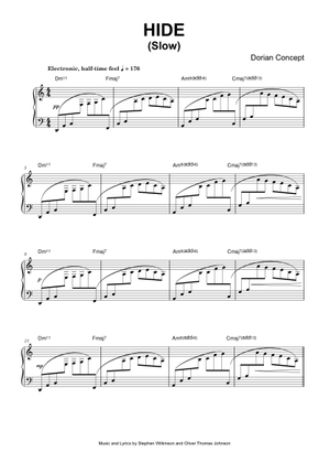 Hide – Dorian Concept Sheet Music for Piano (Solo) | MuseScore.com
