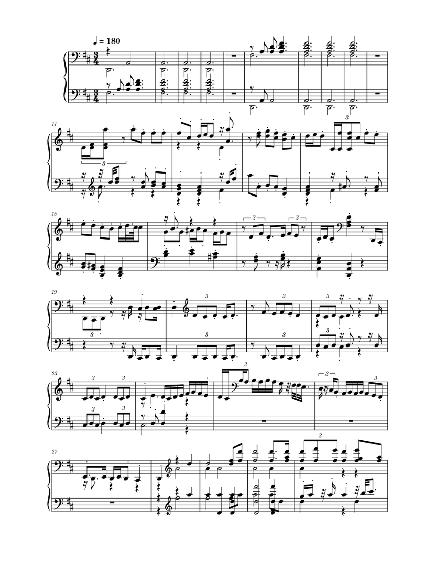 Ballade No.3 Sheet music for Piano (Solo) | Musescore.com