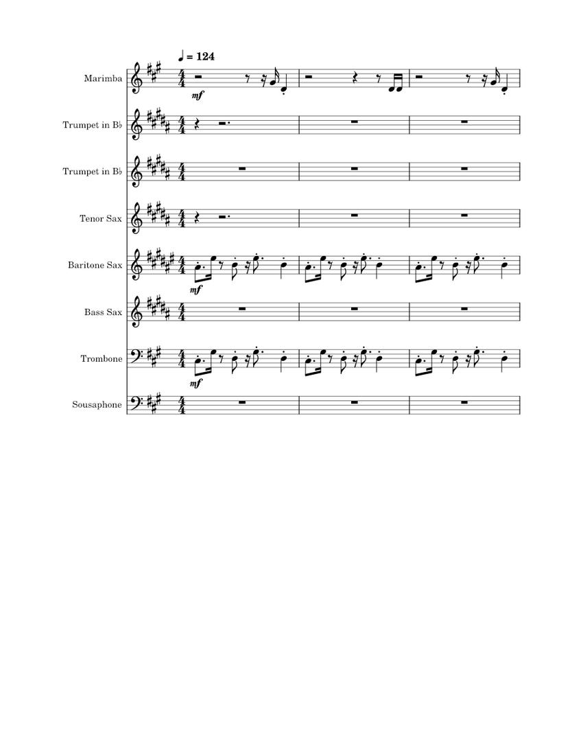 What Else Is There? (Röyksopp Rework) – MEUTE Sheet Music for Trombone, Saxophone tenor ...