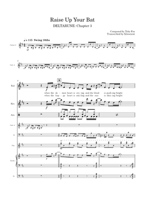 Raise Up Your Bat – Toby Fox (DELTARUNE CH3 OST) Sheet Music for Piano ...