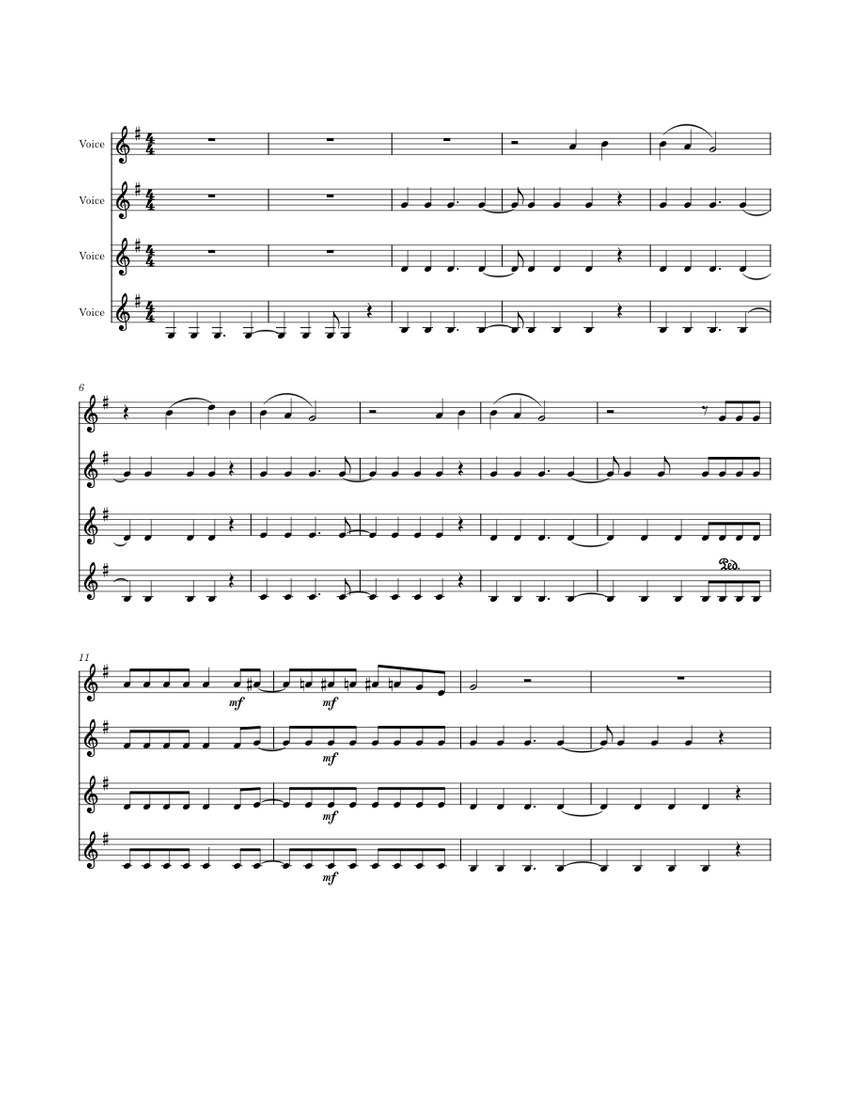 Barbara ann – The Beach Boys Barbara Ann – The Beach Boys SSAA Sheet ...