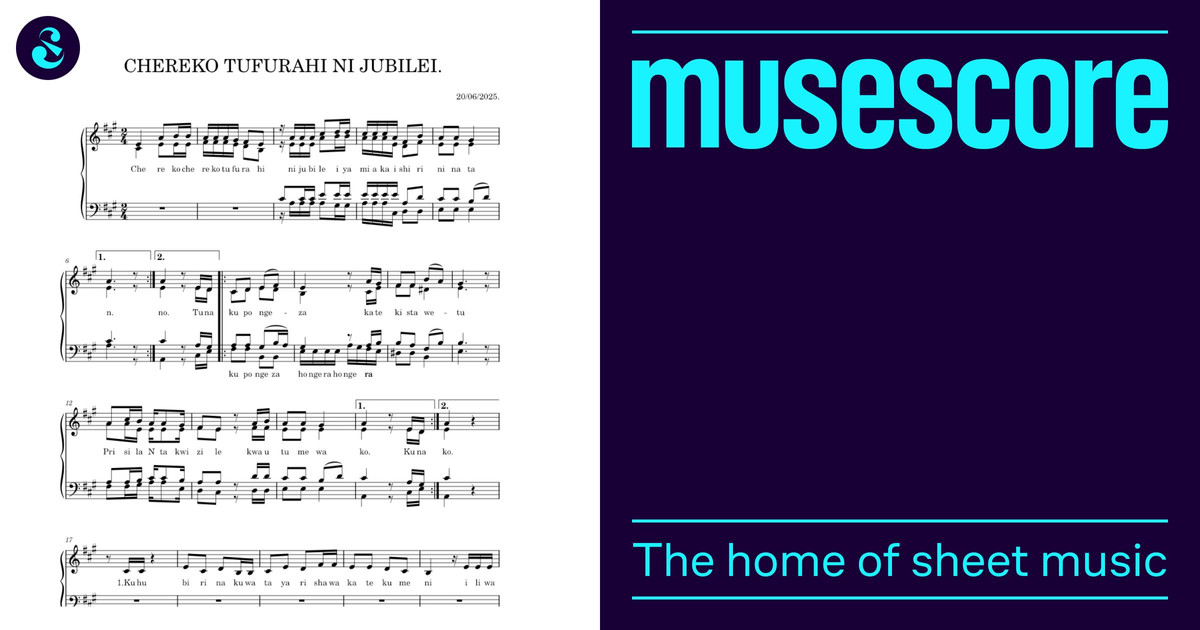Katekista Sheet Music for Synthesizer (Mixed Duet) | MuseScore.com