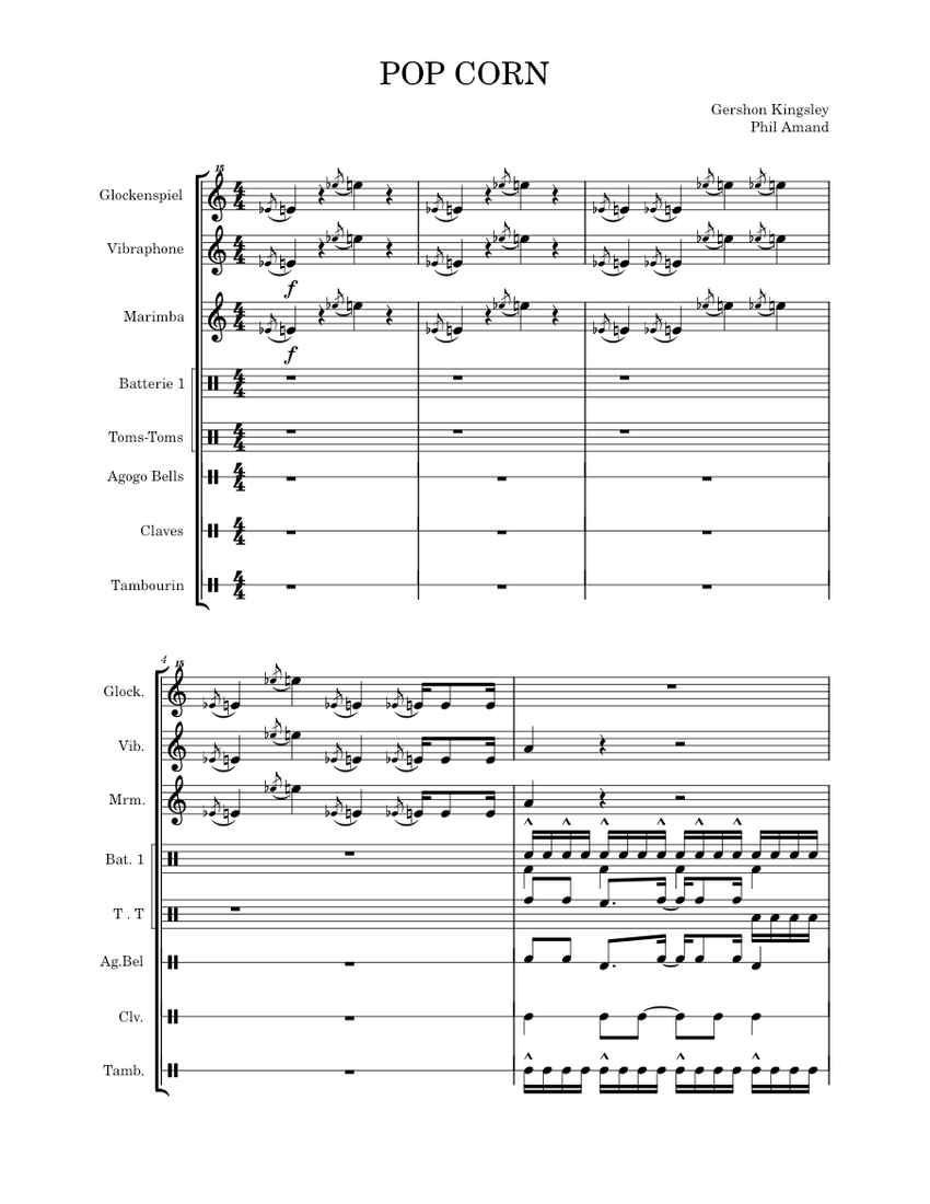 The Pop Corn Man (Rag Two-Step) – Jean Schwartz POP CORN Sheet music ...