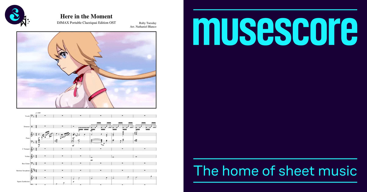 Ruby Tuesday - Here in the Moment Sheet music for Piano, Trombone ...
