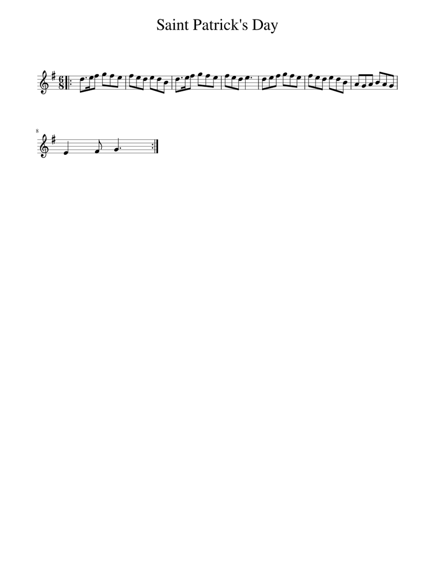 Saint Patrick's Day Sheet music for Piano (Solo) | Musescore.com