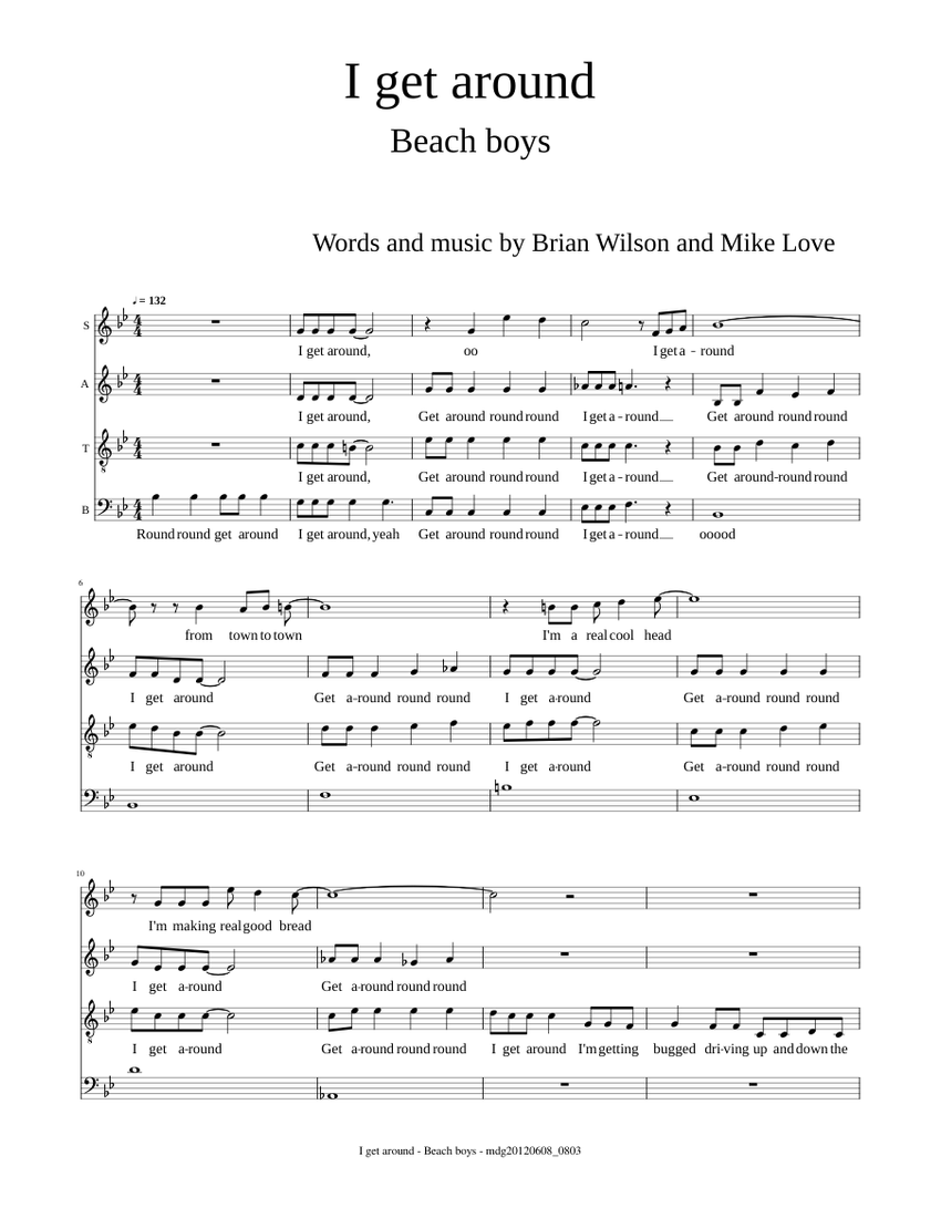 Spring Sing 2020 AOII Sheet music for Soprano, Alto, Tenor, Bass voice ...